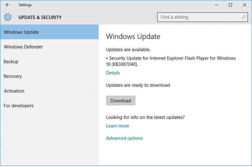 如何在 Windows 10 上卸载更新并回滚版本 - Wwtyrd.com