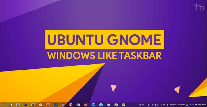 在 Ubuntu GNOME 上获得类似 Windows 的任务栏 - Wwtyrd.com