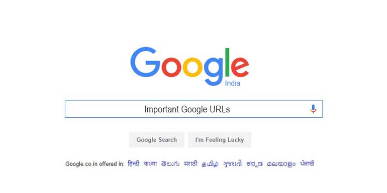 您必须了解的 20 个重要 Google 网址列表 - Wwtyrd.com