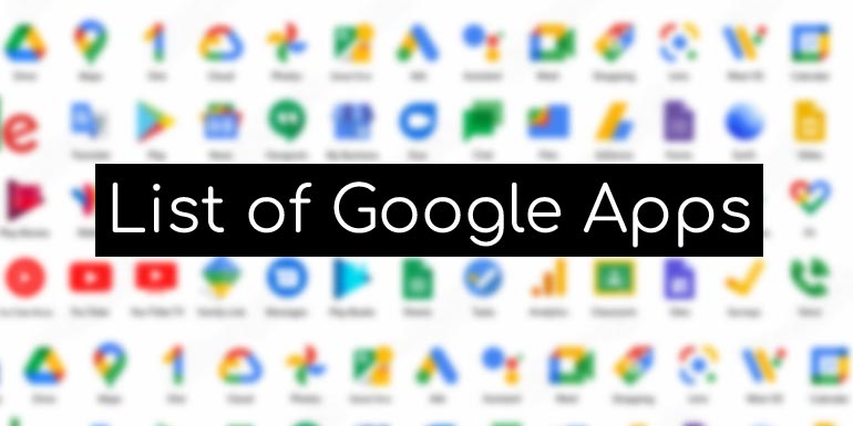 Play 商店中所有 Google Apps 软件包名称的列表 - Wwtyrd.com