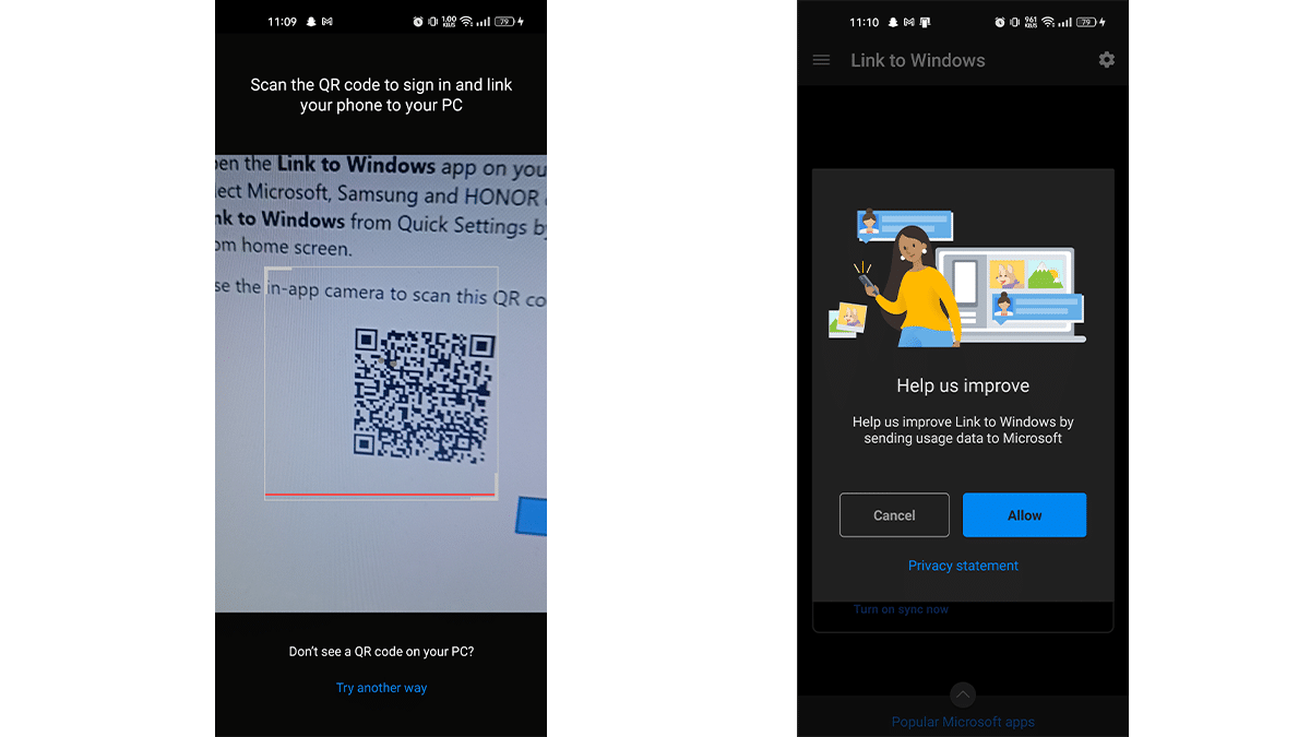 如何通过电话链接应用将Android手机连接到Windows 11 PC - Wwtyrd.com