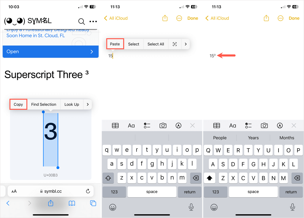 如何在Android，iPhone和iPad上输入指数 - Wwtyrd.com