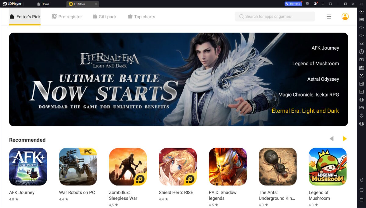 Windows上的Android：游戏的最佳模拟器 - Wwtyrd.com