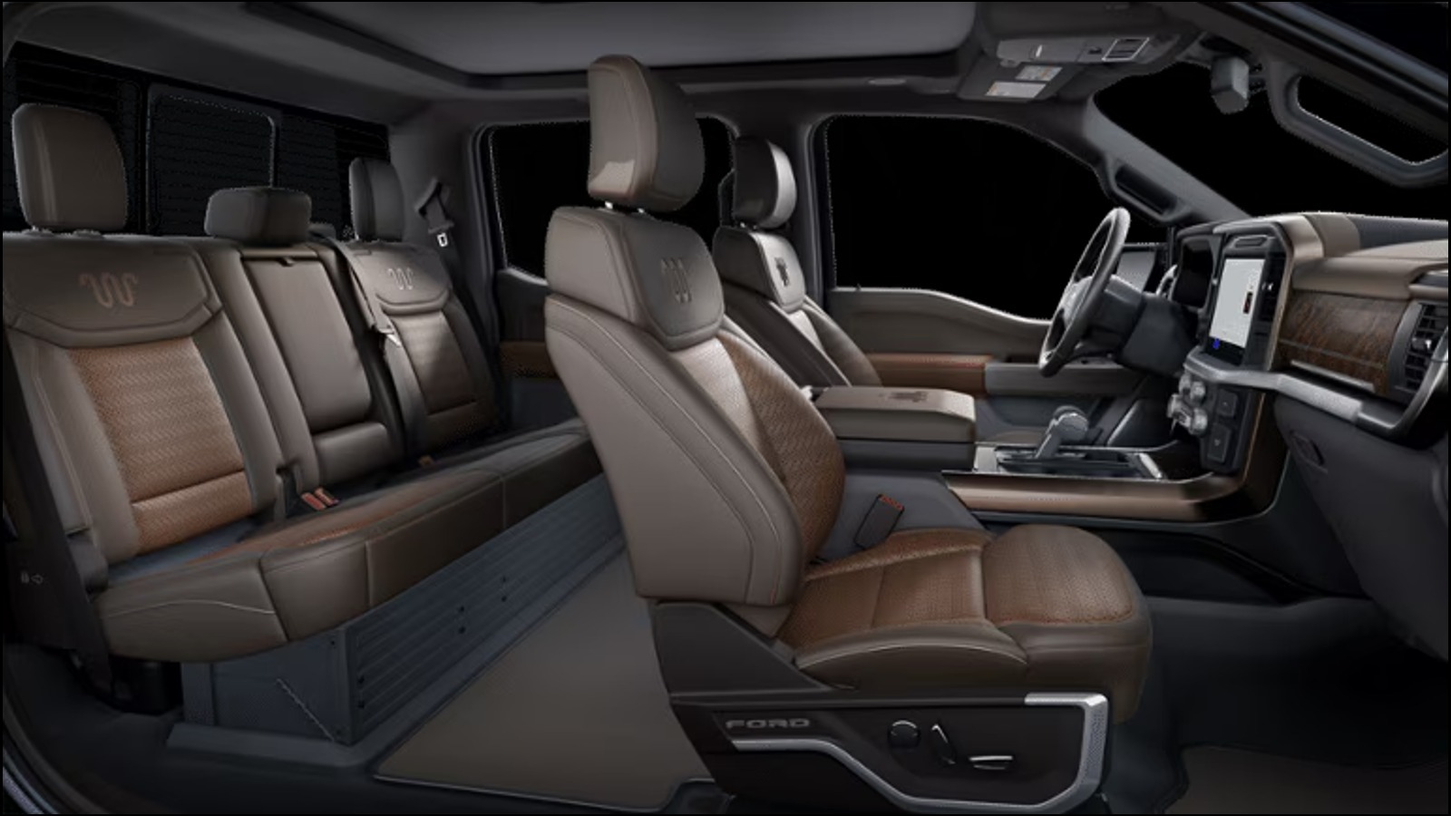 福特 F-150 King Ranch 的 7 个最佳内饰功能 - Wwtyrd.com