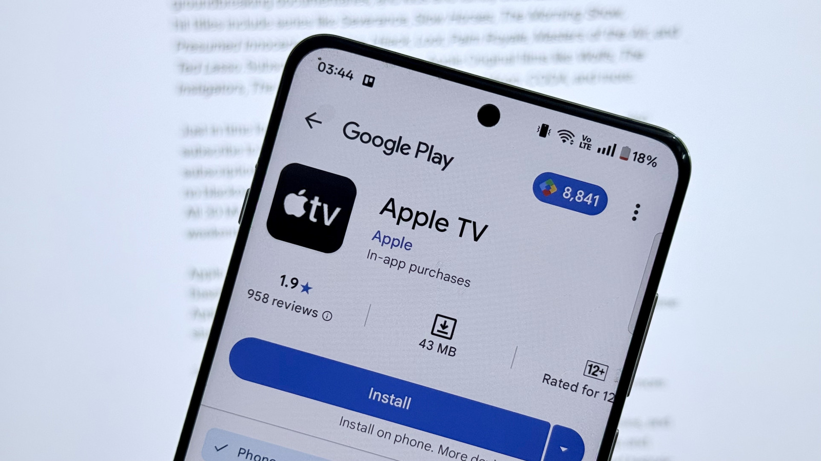 Android用户最终可以下载Apple TV应用程序，这都是合法的 - Wwtyrd.com