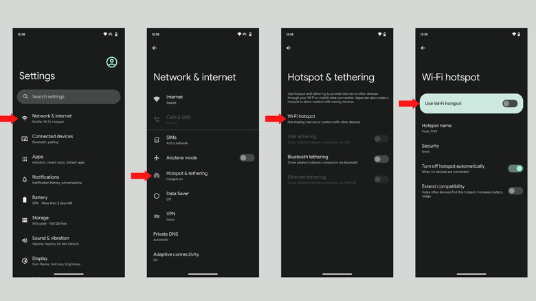 如何设置 Android 手机的热点 - Wwtyrd.com