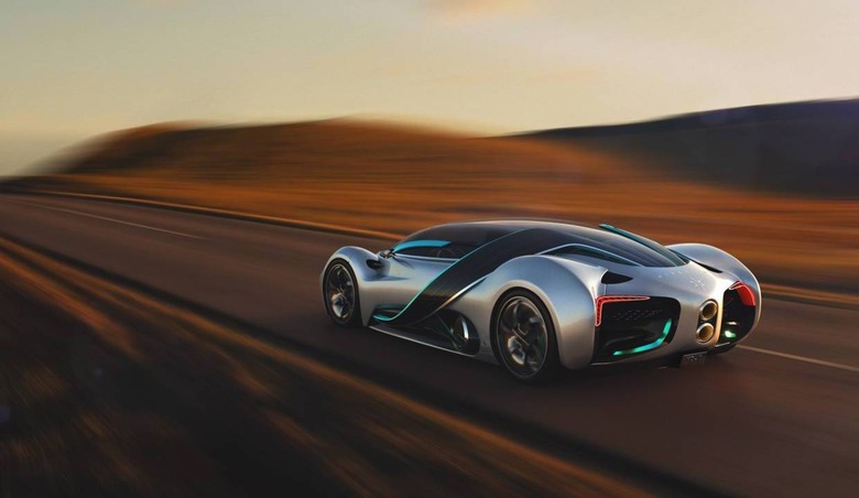 Hyperion XP-1氢超级跑车已登陆拉斯维加斯