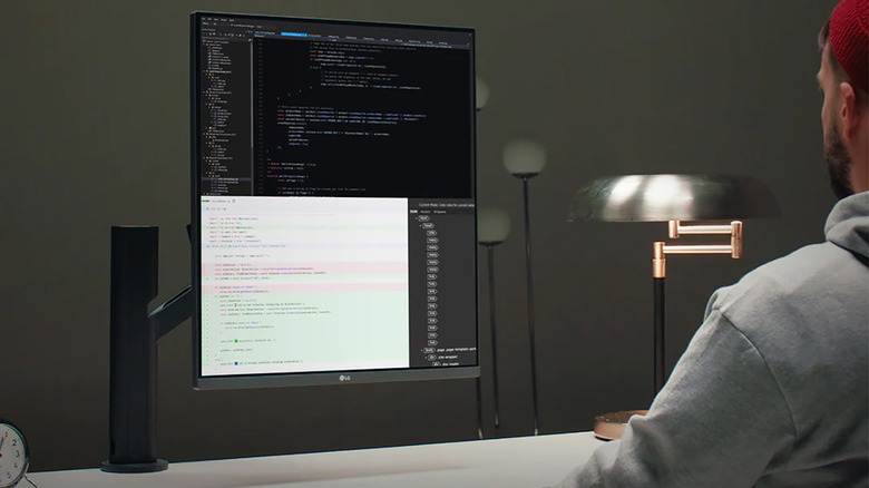 LG 的 Bizarre Ergo DualUp 多任务显示器终于上市