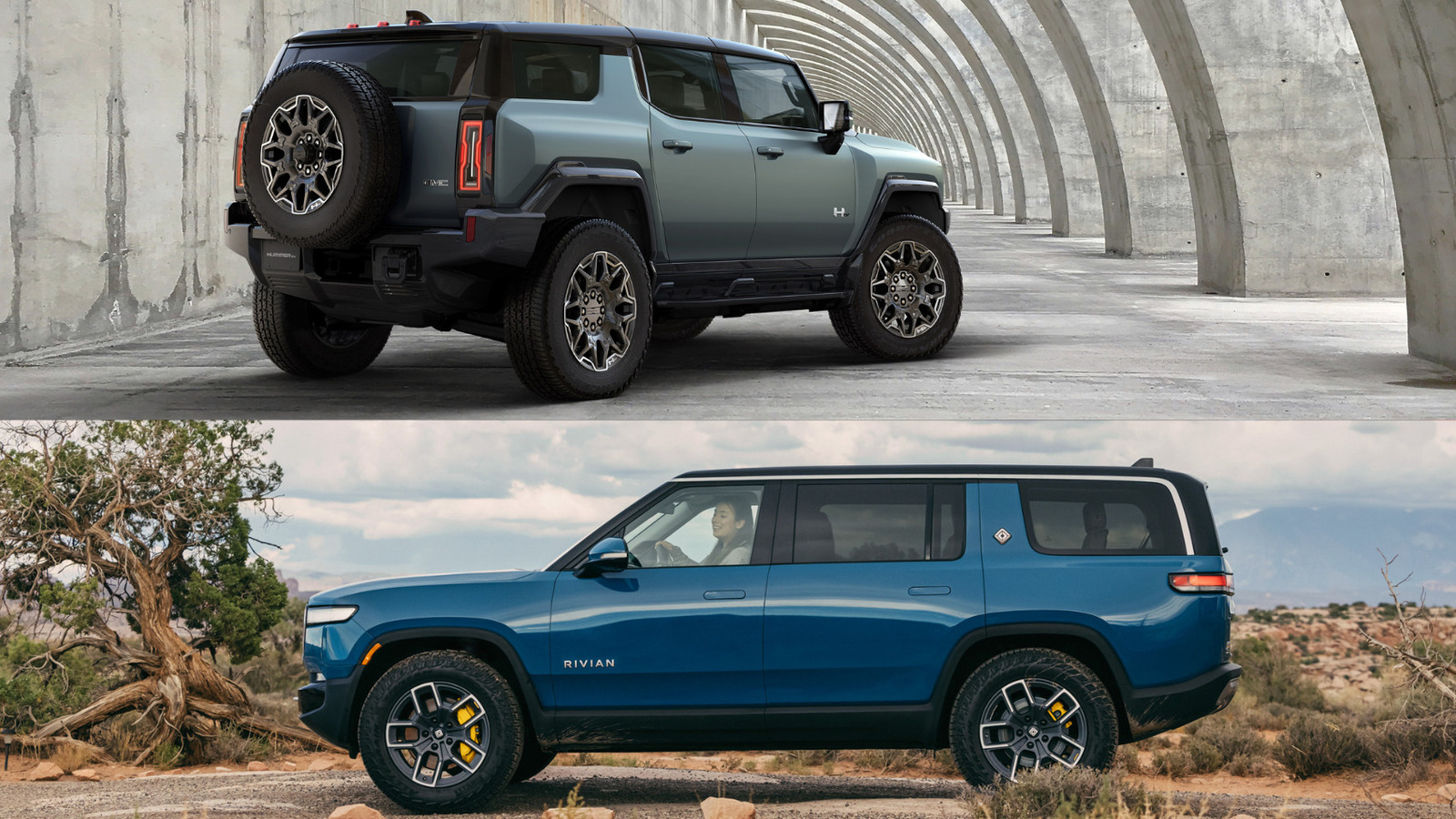 Rivian R1 vs GMC Hummer EV SUV：哪个更好的电型SUV？ - Wwtyrd.com