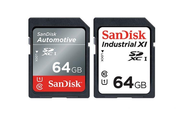 SanDisk 汽车和工业 SD 卡可以承受极端温度 - Wwtyrd.com