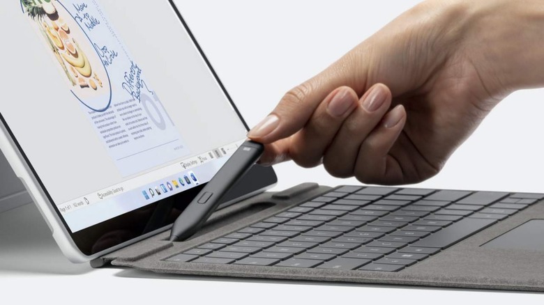 Surface Slim Pen 2 配备内置触觉电机 - Wwtyrd.com