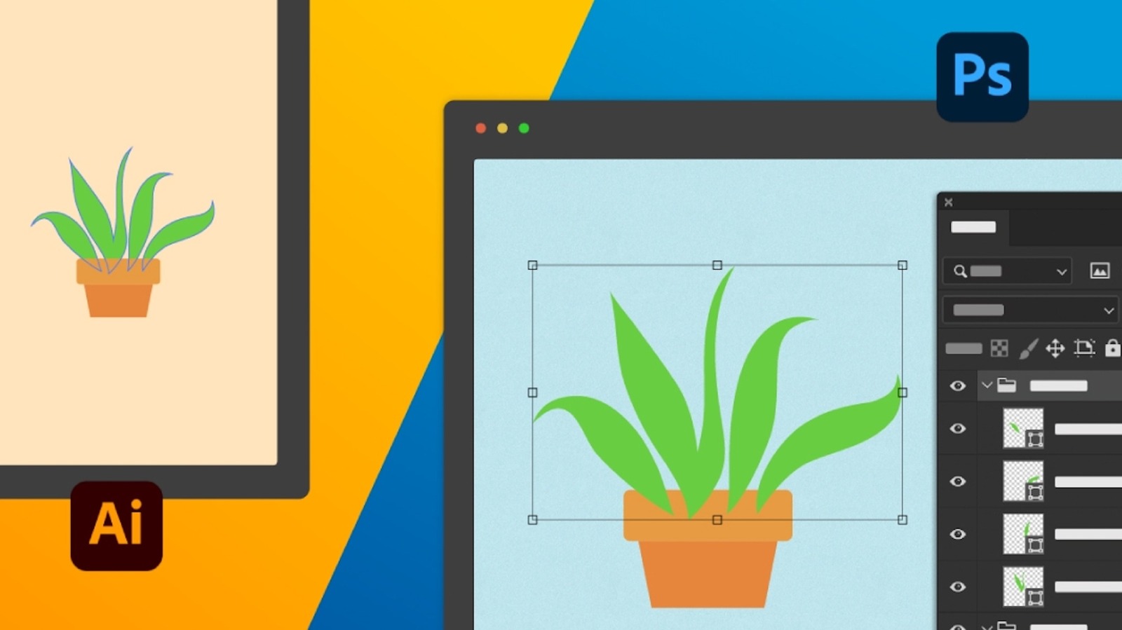Adobe Photoshop 和 Illustrator 之间的最大区别 - Wwtyrd.com