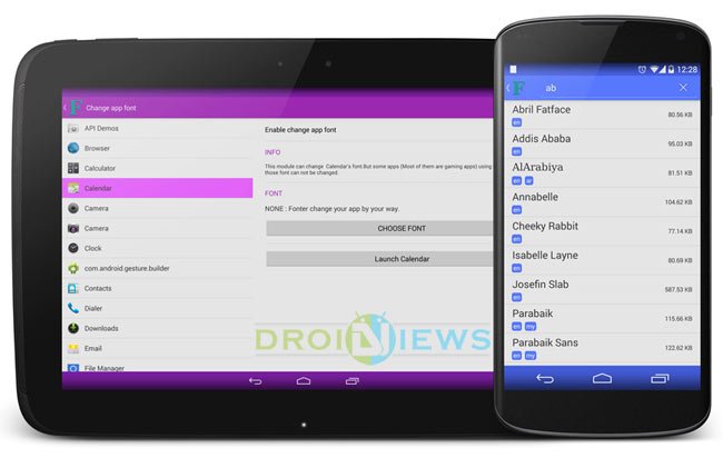 Fonter 让您在 Android 上享受系统和应用程序的自定义字体 - Wwtyrd.com