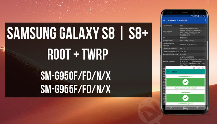 安装 TWRP 并 Root 三星 Galaxy S8 和 S8+ (Exynos) - Wwtyrd.com