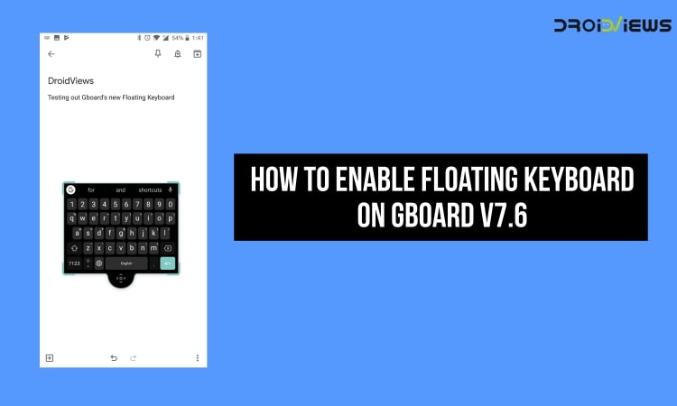 如何在 Gboard 上启用浮动键盘 - Wwtyrd.com