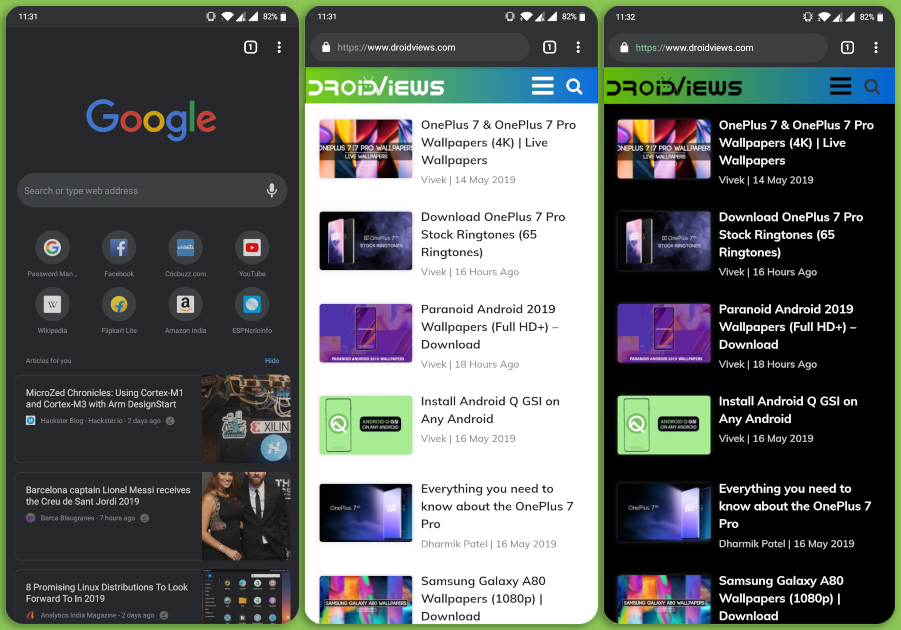 如何在 Android 版 Chrome 中启用暗黑模式