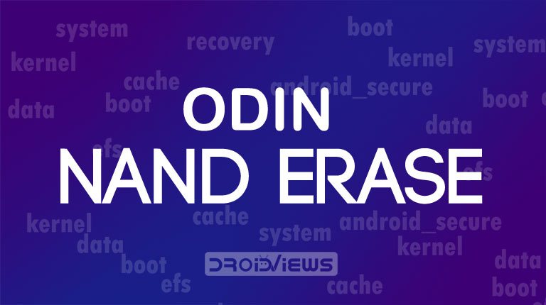 如何在 Odin 中 NAND 擦除三星设备 - Wwtyrd.com