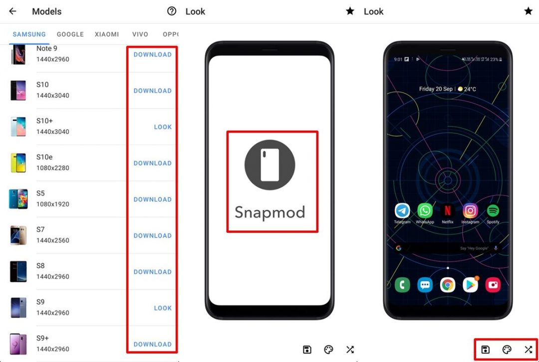 如何将设备框架添加到屏幕截图中