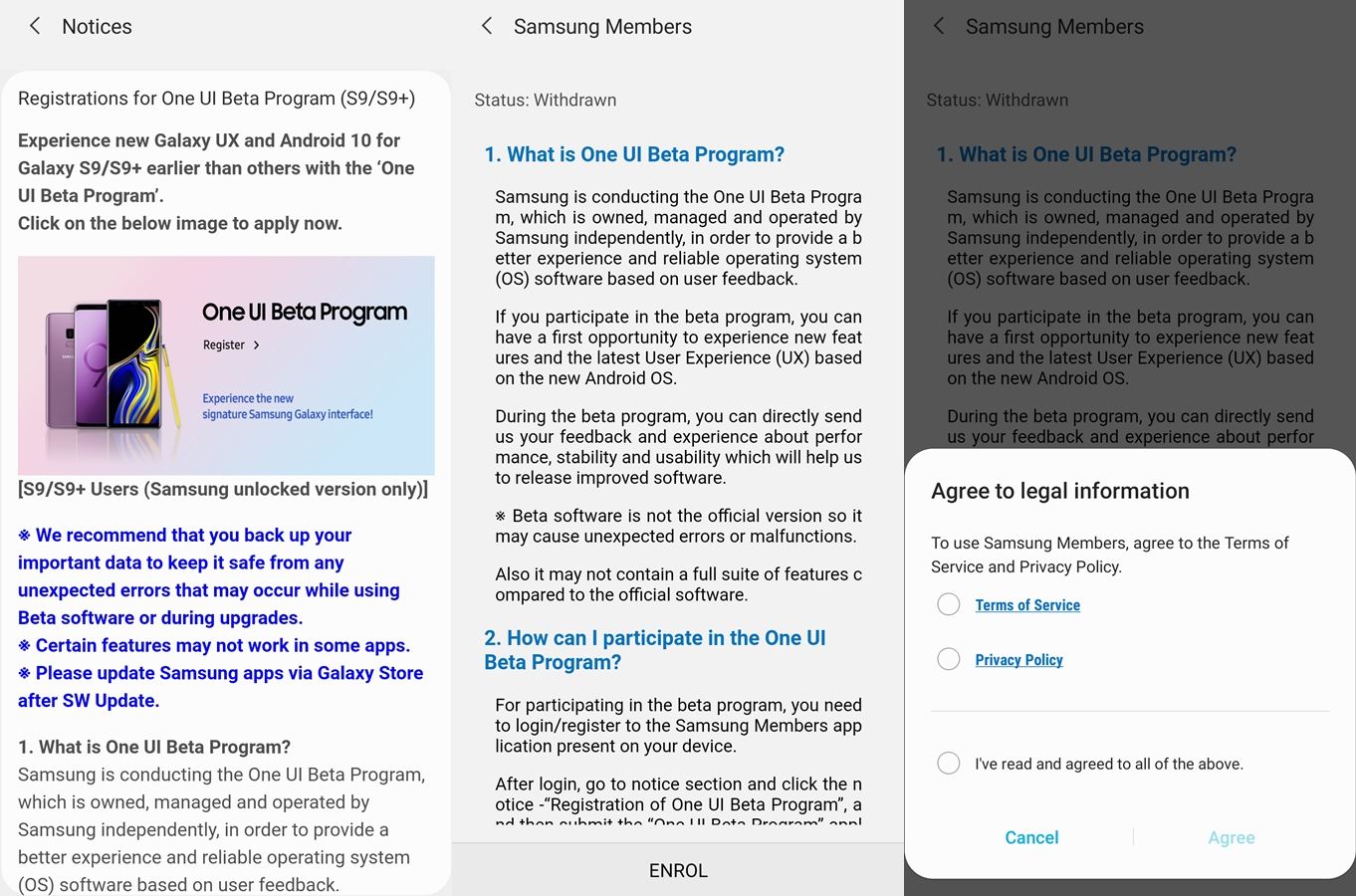 Galaxy S9 和 S9+ 的一项 UI 2.0 Beta 更新现已在印度推出