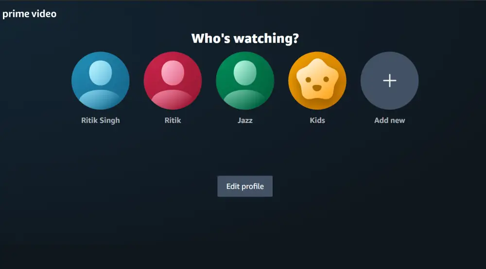 如何在 Amazon Prime Video 上添加个人资料 - Wwtyrd.com