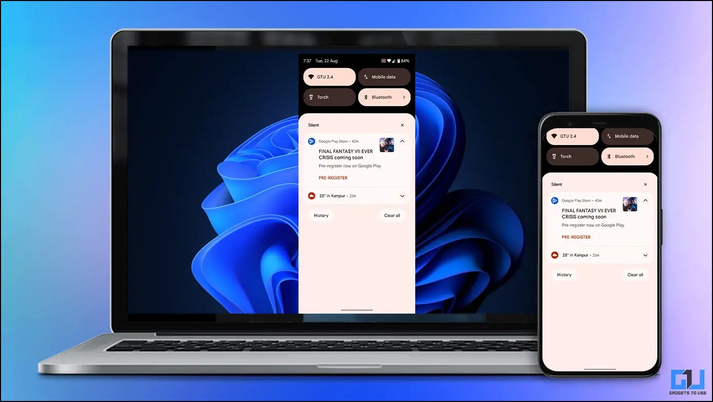 在 Windows 11/10 上镜像 Android 手机的 3 种方法（带和不带应用程序） - Wwtyrd.com