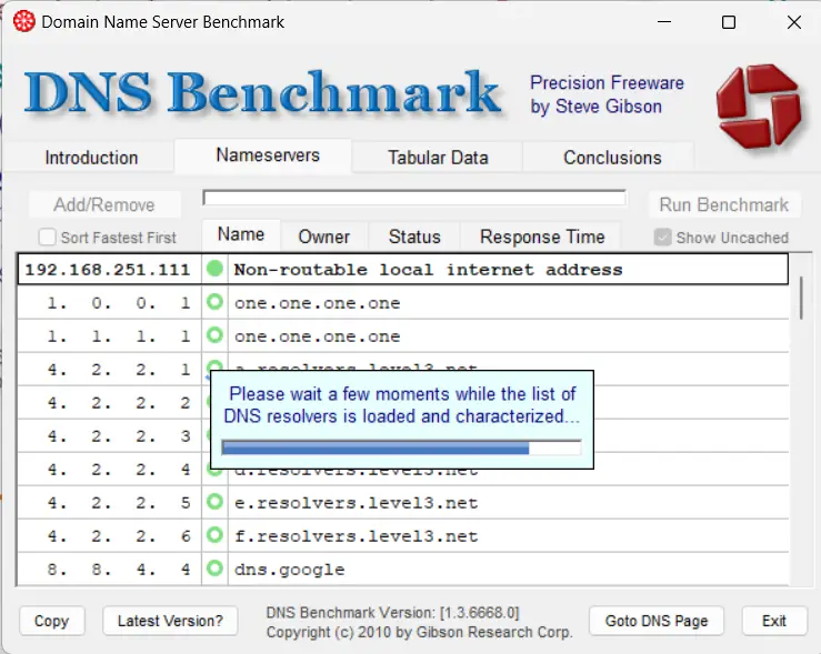 如何测试哪个 DNS 服务器最适合快速互联网速度和响应 - Wwtyrd.com