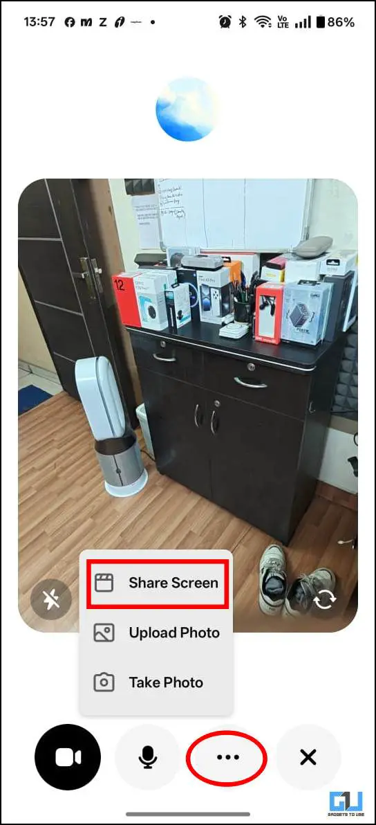 如何与Android或iPhone上的Chatgpt共享实时屏幕 - Wwtyrd.com