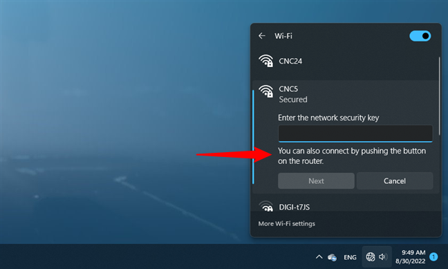 如何在 Windows 11 中使用 WPS 连接到 Wi-Fi 网络 - Wwtyrd.com