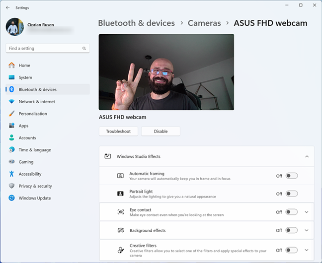 使用 Windows Studio Effects 增强您的视频会议体验 - Wwtyrd.com