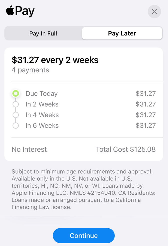 Apple Pay 稍后如何运作、您需要什么、如何使用它