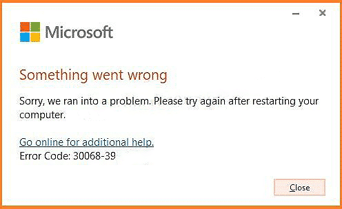 如何修复安装 Microsoft Office 时出现的错误代码 30068-39 - Wwtyrd.com