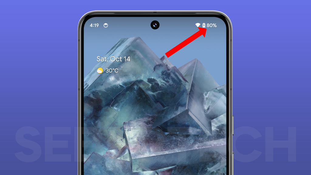 如何在 Google Pixel 8 Pro 上显示电池百分比 - Wwtyrd.com