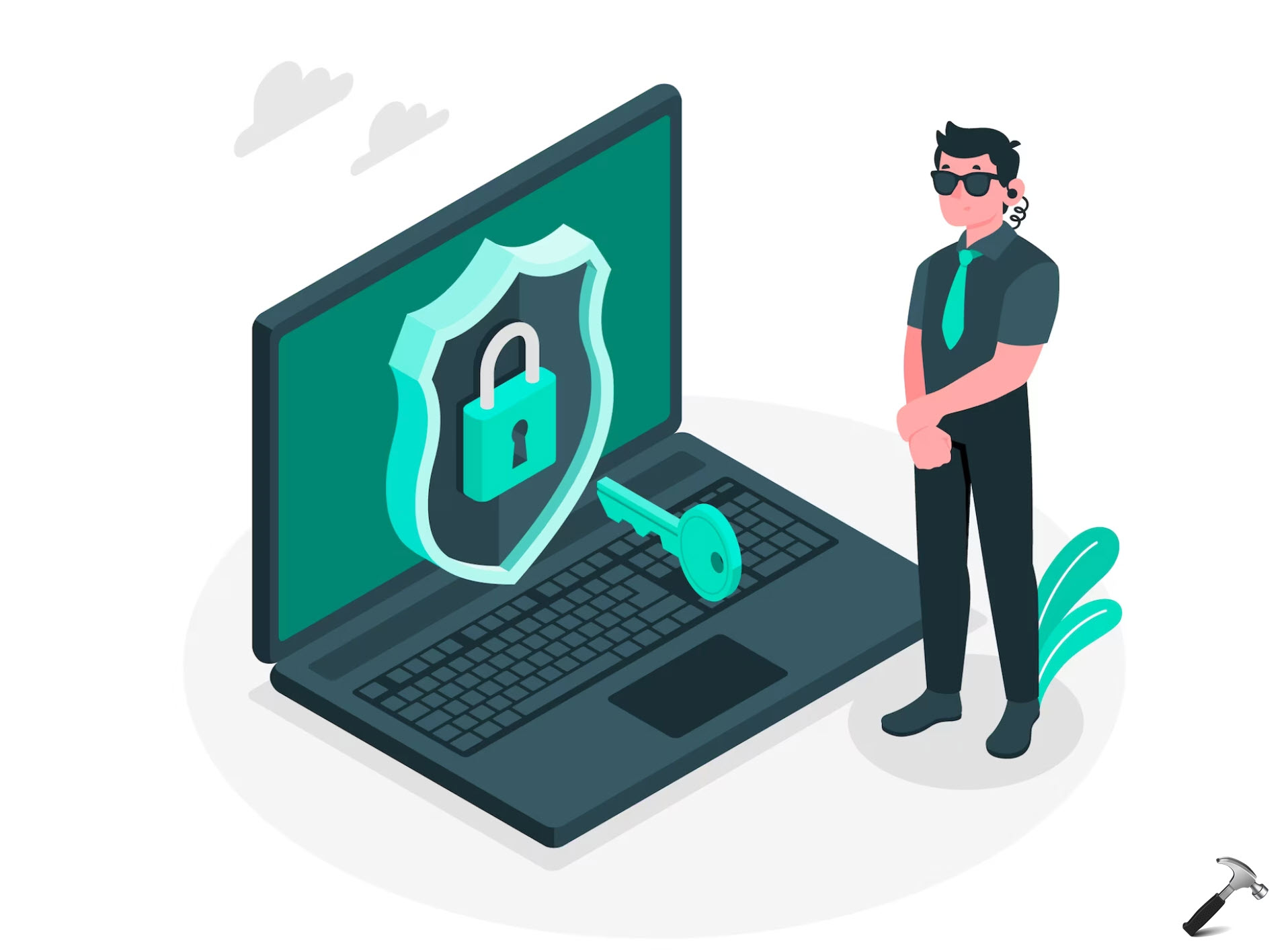 在 Windows 11 中啟用或禁用 Windows 安全通知圖標 - Wwtyrd.com