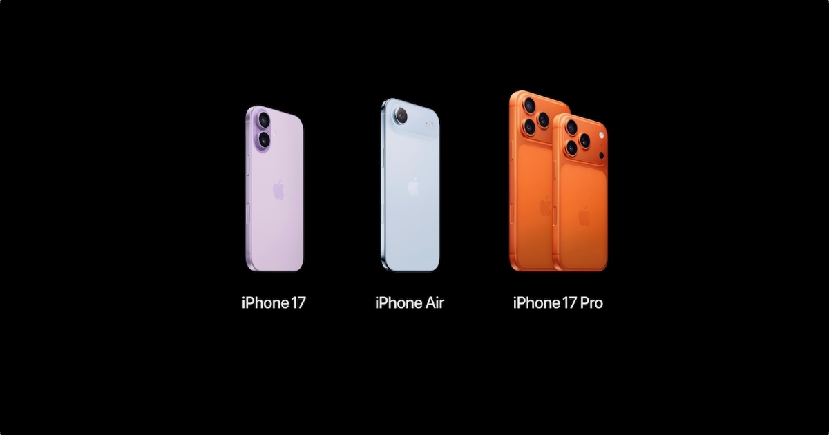 iPhone 17、iPhone Air 和 iPhone 17 Pro 預訂將於 9 月 12 日開始 - Wwtyrd.com